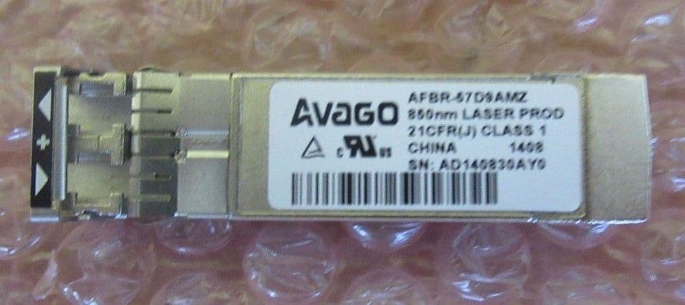 Avago AFBR-57D7AMZ 850NM 8Gbps SFP ShortWave Fibre Optical Transceiver