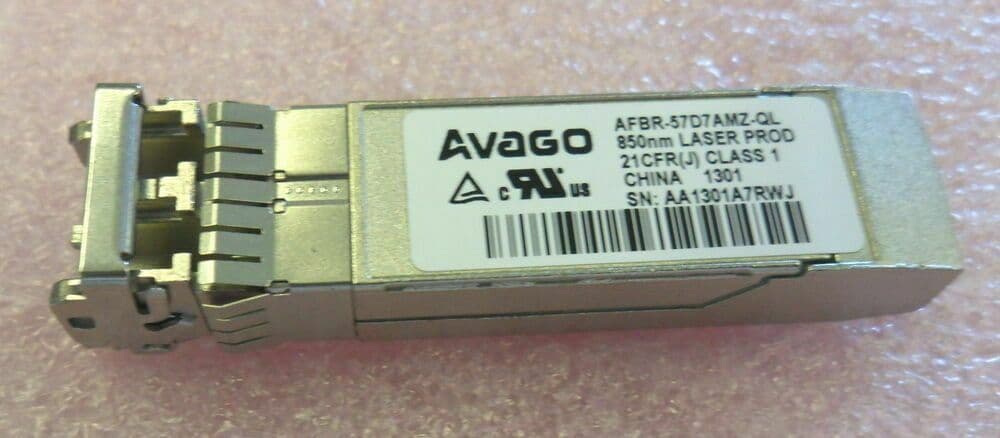 Avago AFBR-57D7AMZ-QL 8Gb/s Fibre Channel SFP Optical Transceiver ...