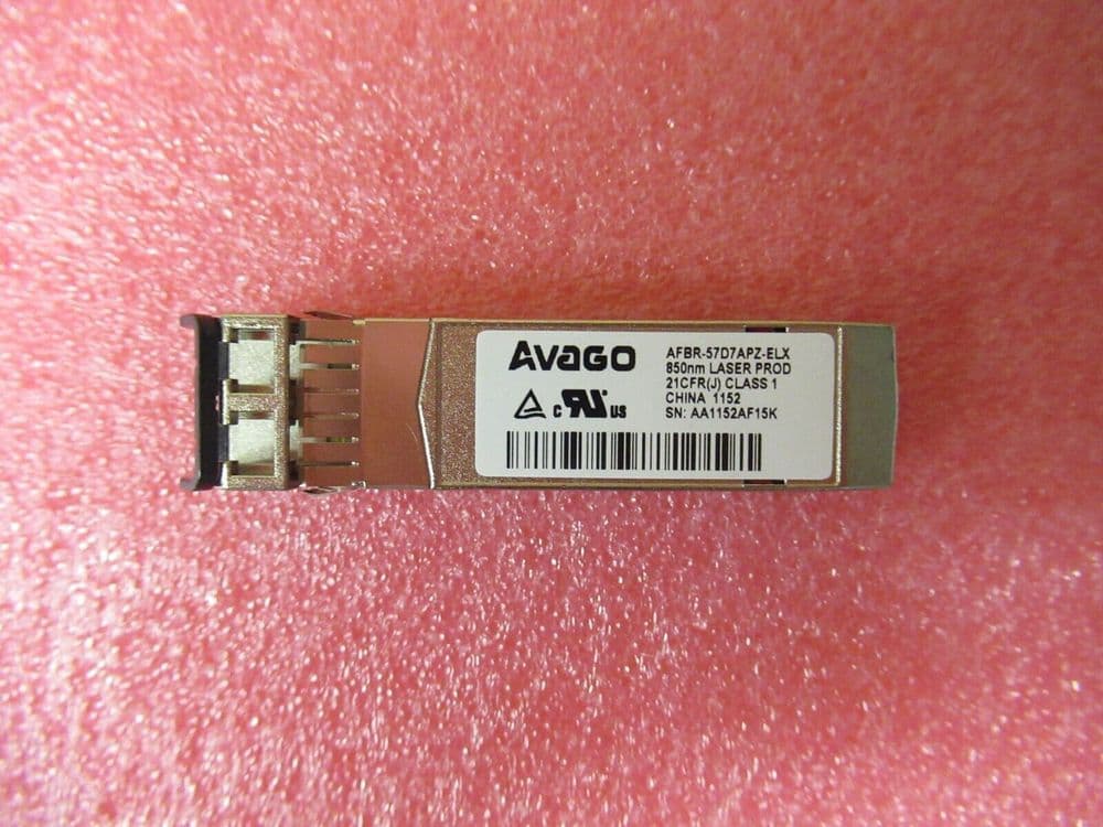 Avago AFBR-57D7APZ-ELX - 850NM 8GBIT Fibre Channel 8gbps SFP Transceiver
