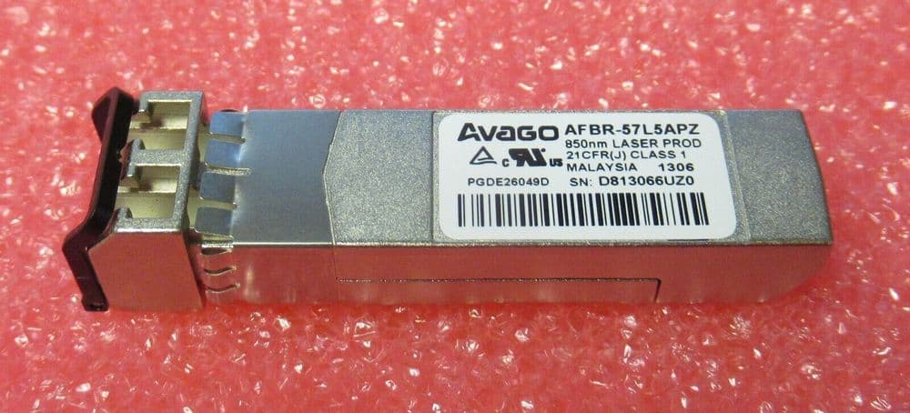 Avago AFBR-57L5APZ - 850nm 550m 1000Base Fibre Channel SFP Transceiver