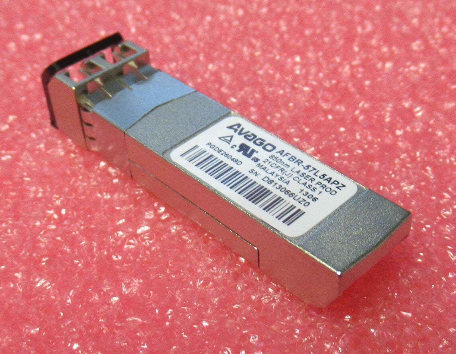 Avago AFBR-57L5APZ - 850nm 550m 1000Base Fibre Channel SFP Transceiver