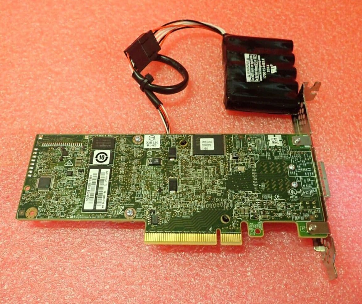 Avago Lsi Megaraid Sas 9380 8e External Raid Controller Are 370 2004 00 Battery 