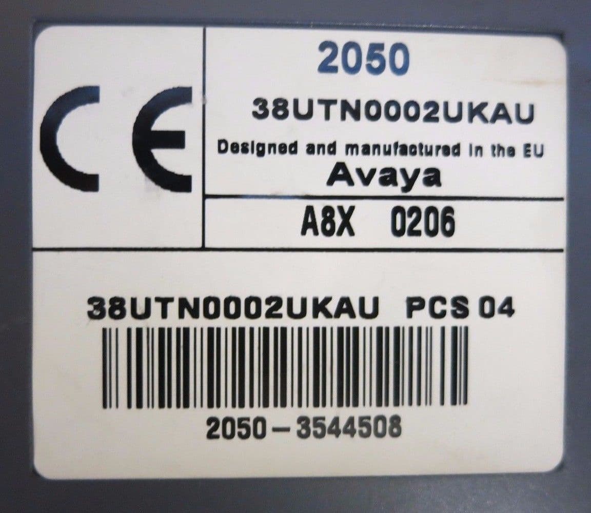 Avaya 38UTN002UKAU INDeX 2050 A8X Office Digital System Telephone