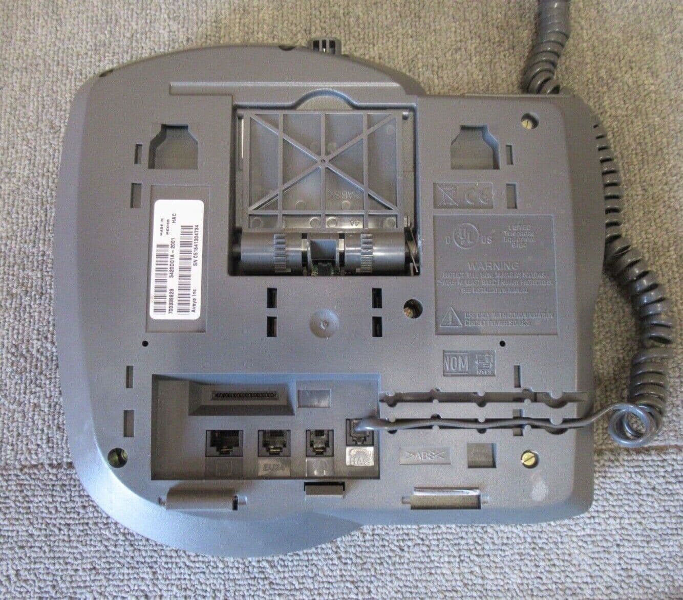 Avaya 5420 5420D01A-2001 LCD Display VOIP IP Digital Corded Phone 700339823