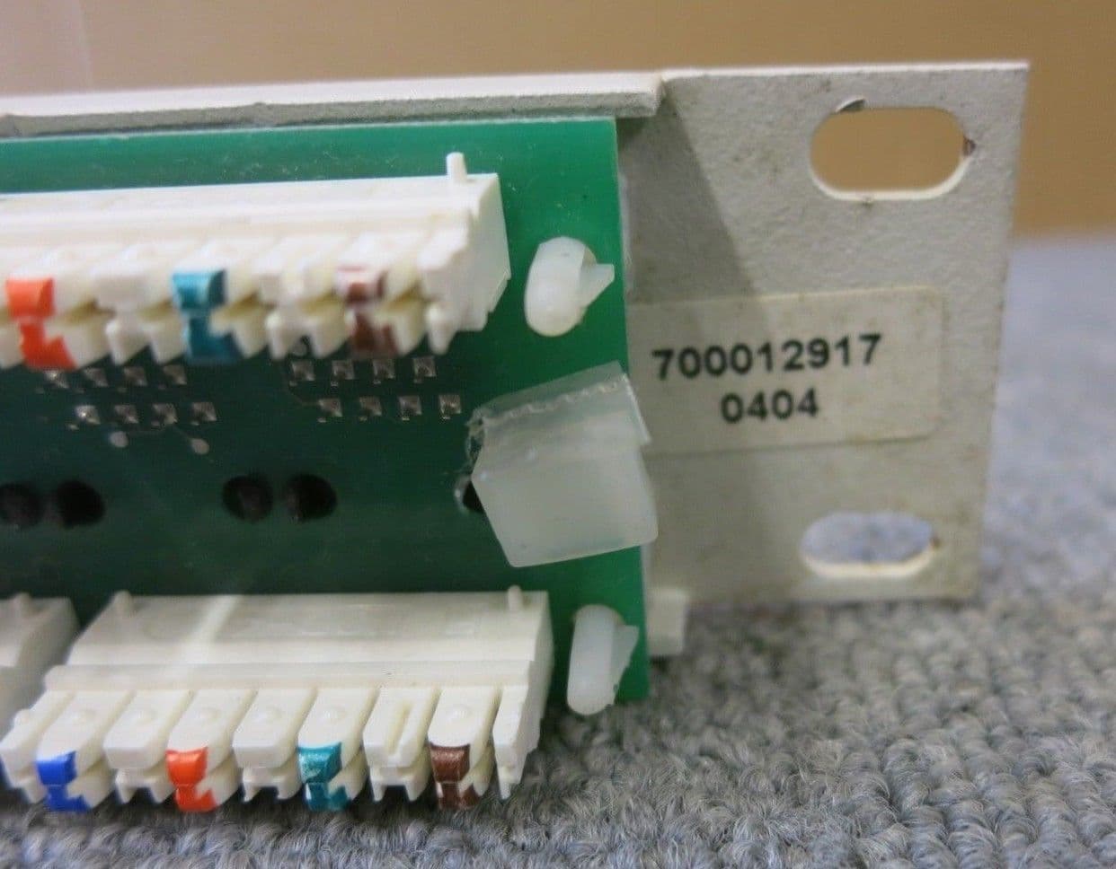 Avaya 700012917 IP600 Patch Panel 24 Port 1U 19" RJ45 Cat5 For 19" Racks