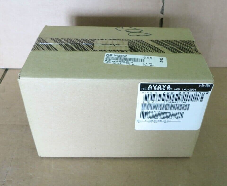 Avaya EU24 24 Button Expansion Display Module Boxed IP 700203656 2420 ...