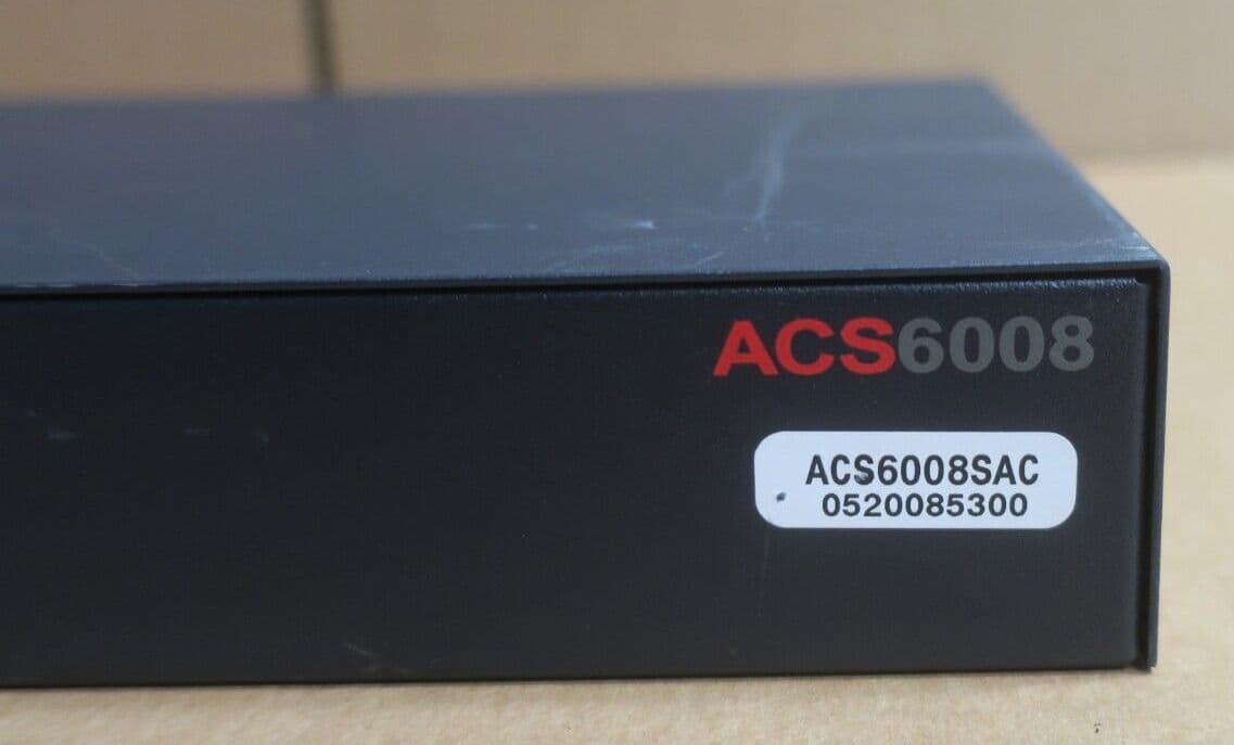 Avocent ACS 6008 8-Port Console Server SAC Single PSU Auxiliary Port ...