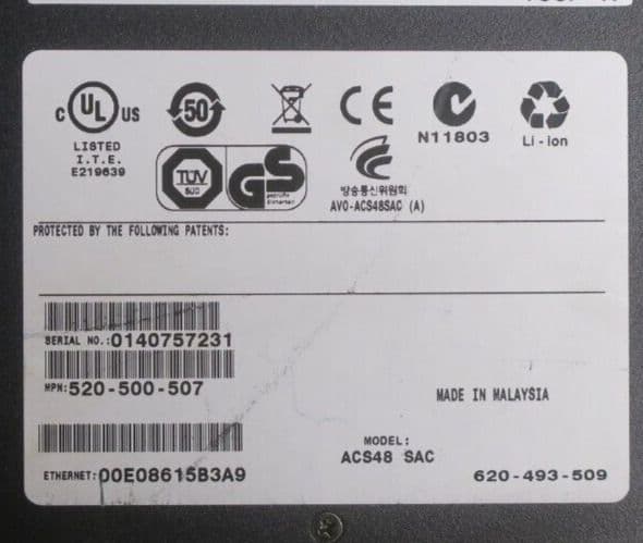 Avocent Cyclades ACS48 48-Port Serial Console Server 520-500-507