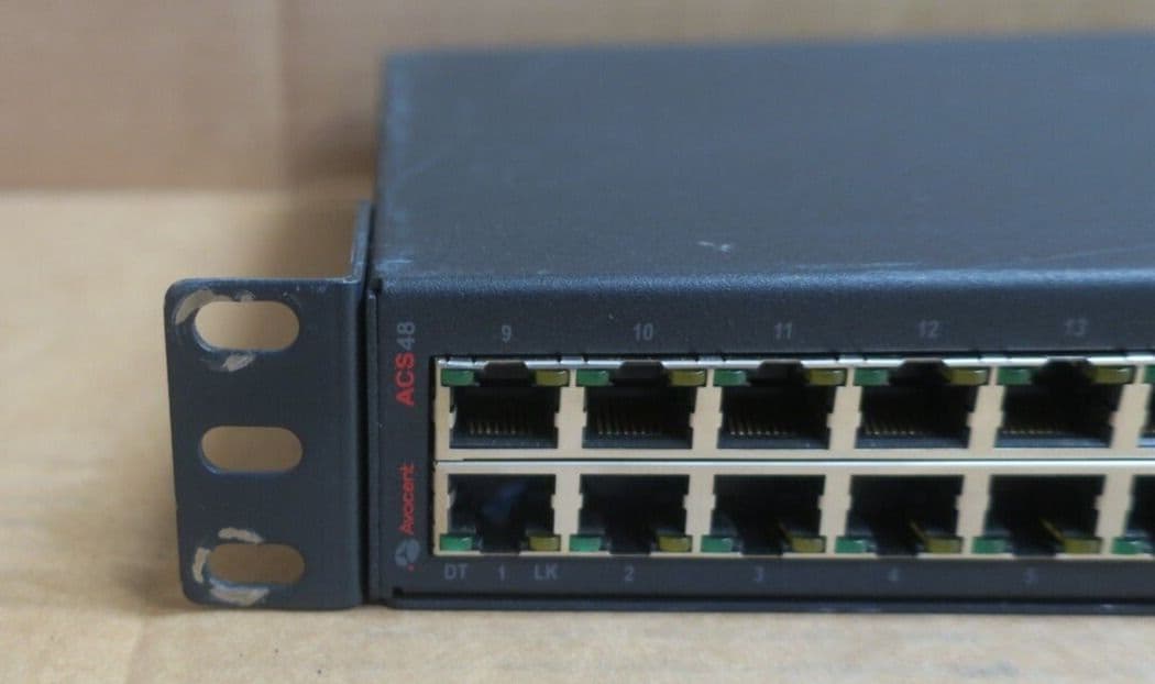 Avocent Cyclades ACS48 48-Port Serial Console Server DAC Dual PSU 520-501-507