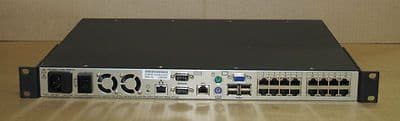 Avocent DSR1020 16-Port KVM Over IP Switch 1 local 1 digital Users 520 ...