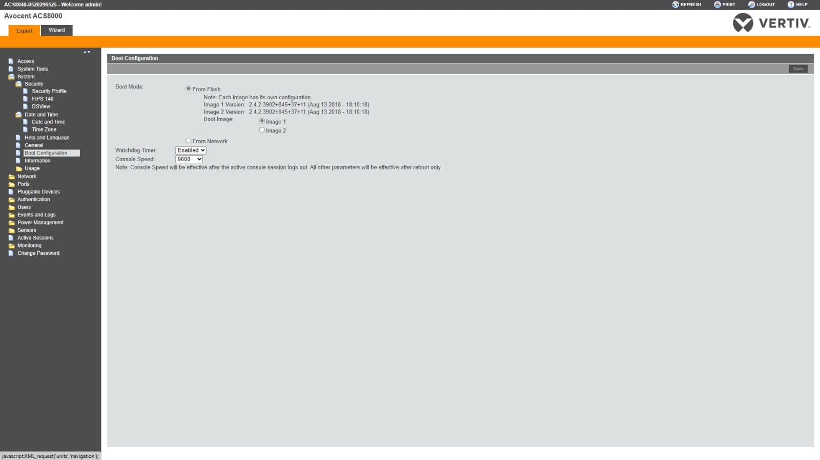 Avocent Vertiv ACS8000 48-Port Advanced Console Server DAC Dual PSU ...