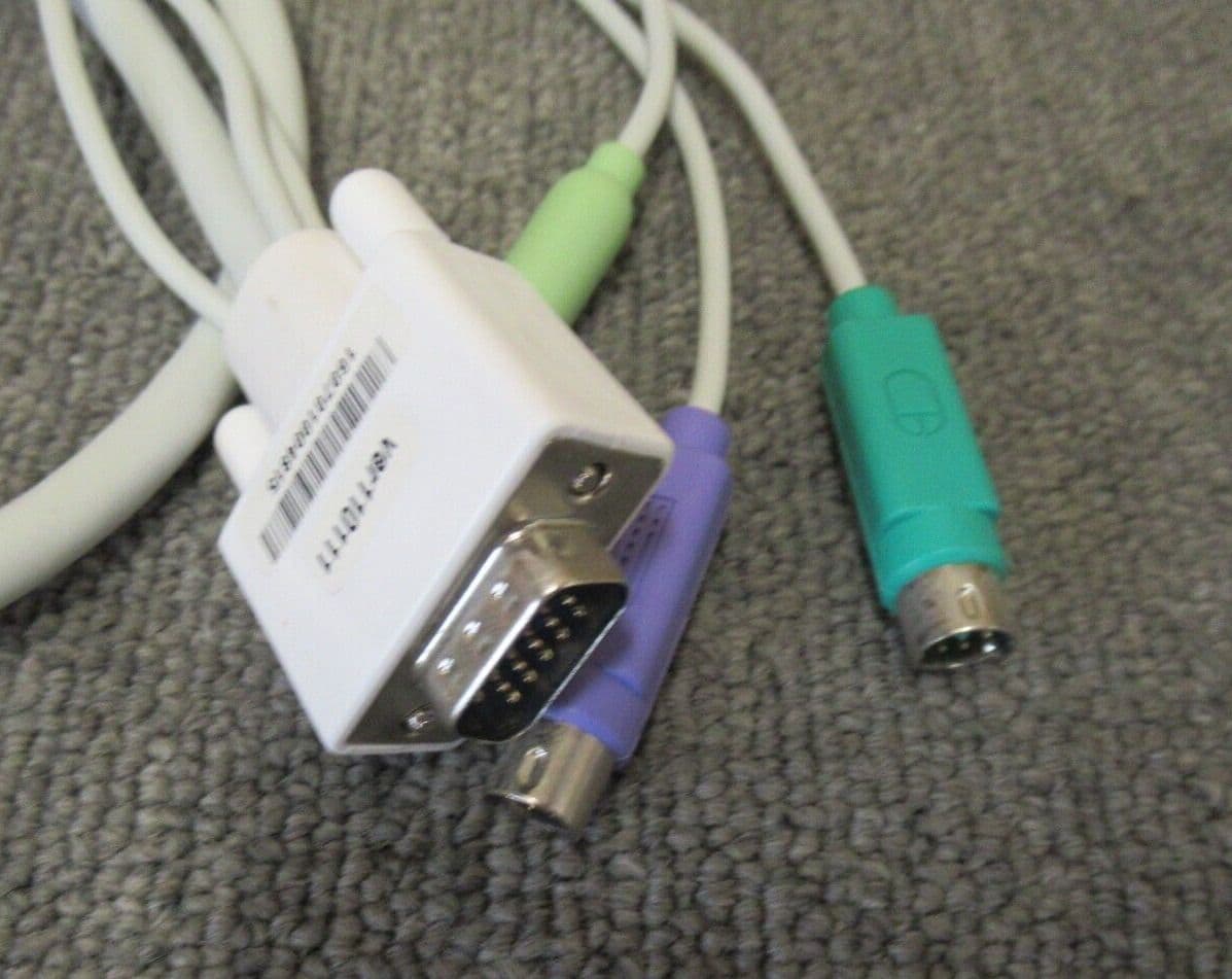 Belkin F1DG102P Flip 2 Port KVM Switch with Remote/Audio For PS/2 VGA ...