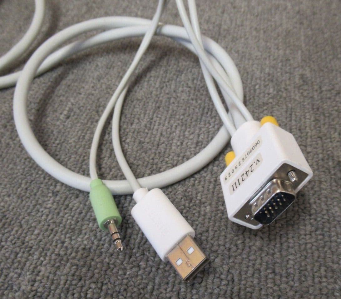 Belkin F1DG102U Flip 2 Port KVM Switch with Remote/Audio For USB VGA ...