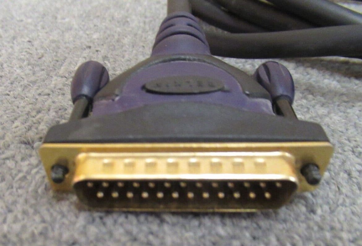 Belkin F2A04610GLD A-B Gold Series IEEE 1284 Parallel Printer Cable 10Ft 3M