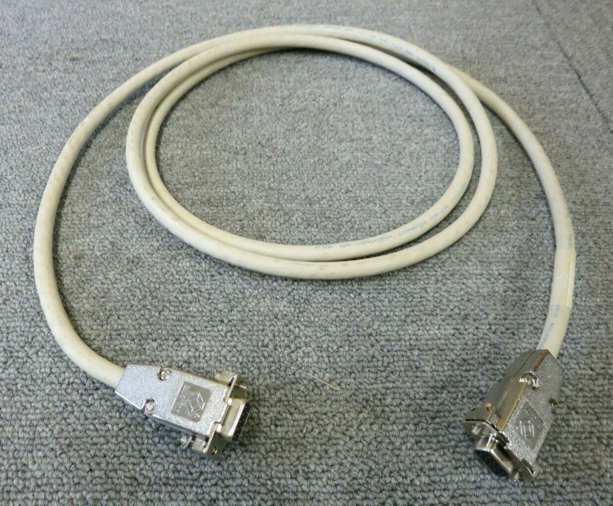 Black Box EYN257T-006-FF RS232 Shielded Null-Modem Cable Metal Hood DB9 ...