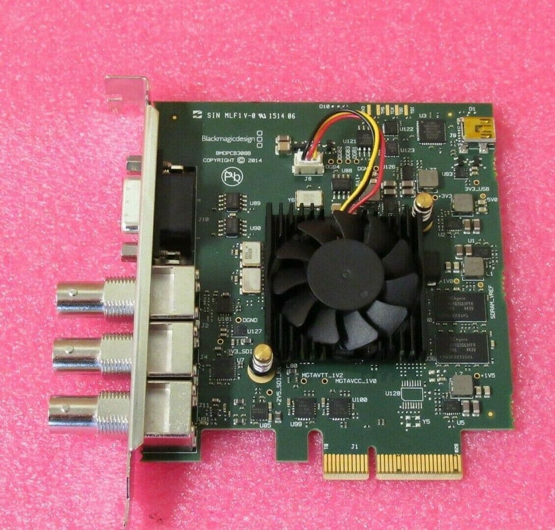 BlackMagic Design Decklink SDI 4K BMDPCB308B PCIe HD 2K 4K Video ...