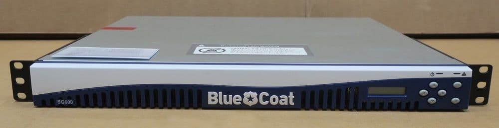 BlueCoat ProxySG 600 SG600-20-M5 Web Security Proxy Appliance 090-02913