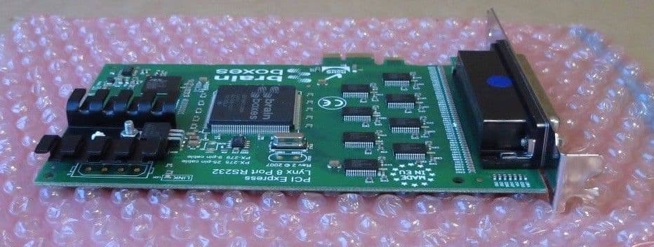 Brain Boxes PCI Express Serial Card 25 Pin Lynx 8 Port RS232 PX-279B