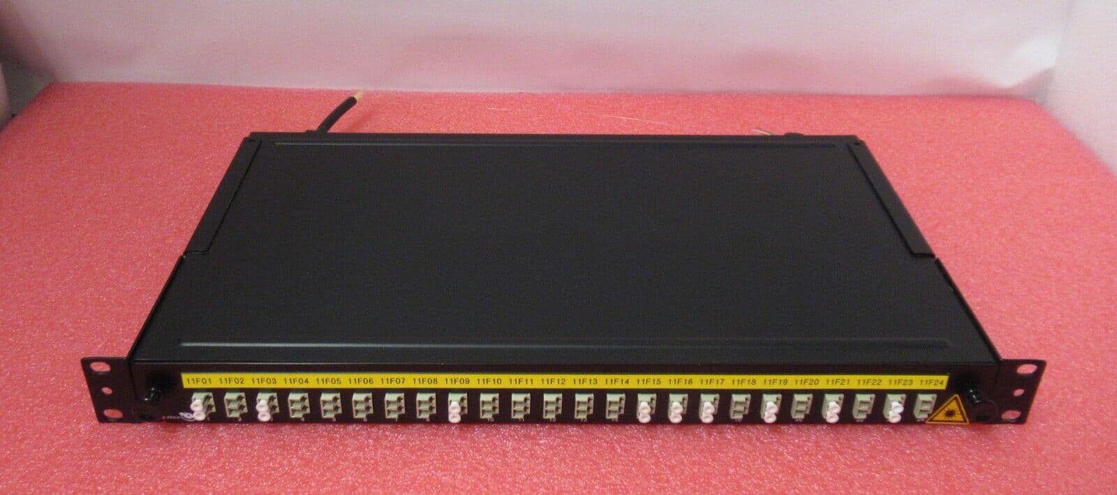 Brand-Rex FPCC1SXMM48LC2 24 Port 19" 1U LC Duplex Rackmount Fibre Patch ...