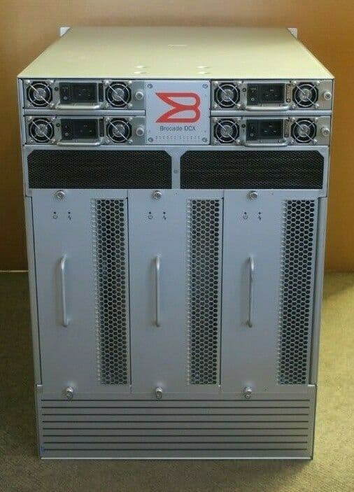 Brocade 12-Slot Connectrix Director Switch HD-DCX-0001 3x FC8-32 2x CP8 ...
