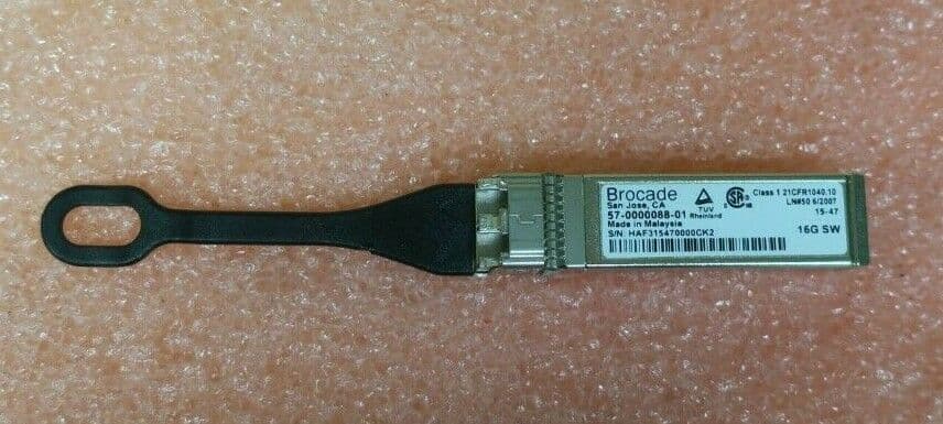 Brocade 16Gb FC SW 850nm 150m SFP Transceiver Module 57-000088-01 XBR ...