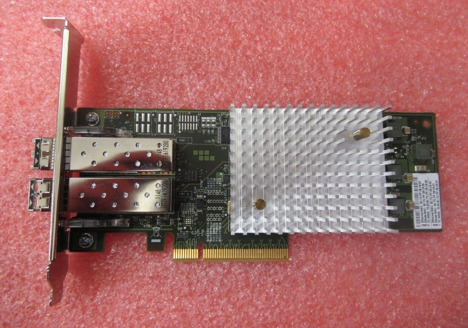 Brocade 18602 Dual Port 16Gbps Host Bus Adapter HBA PCI-E 80-1006037-02 ...