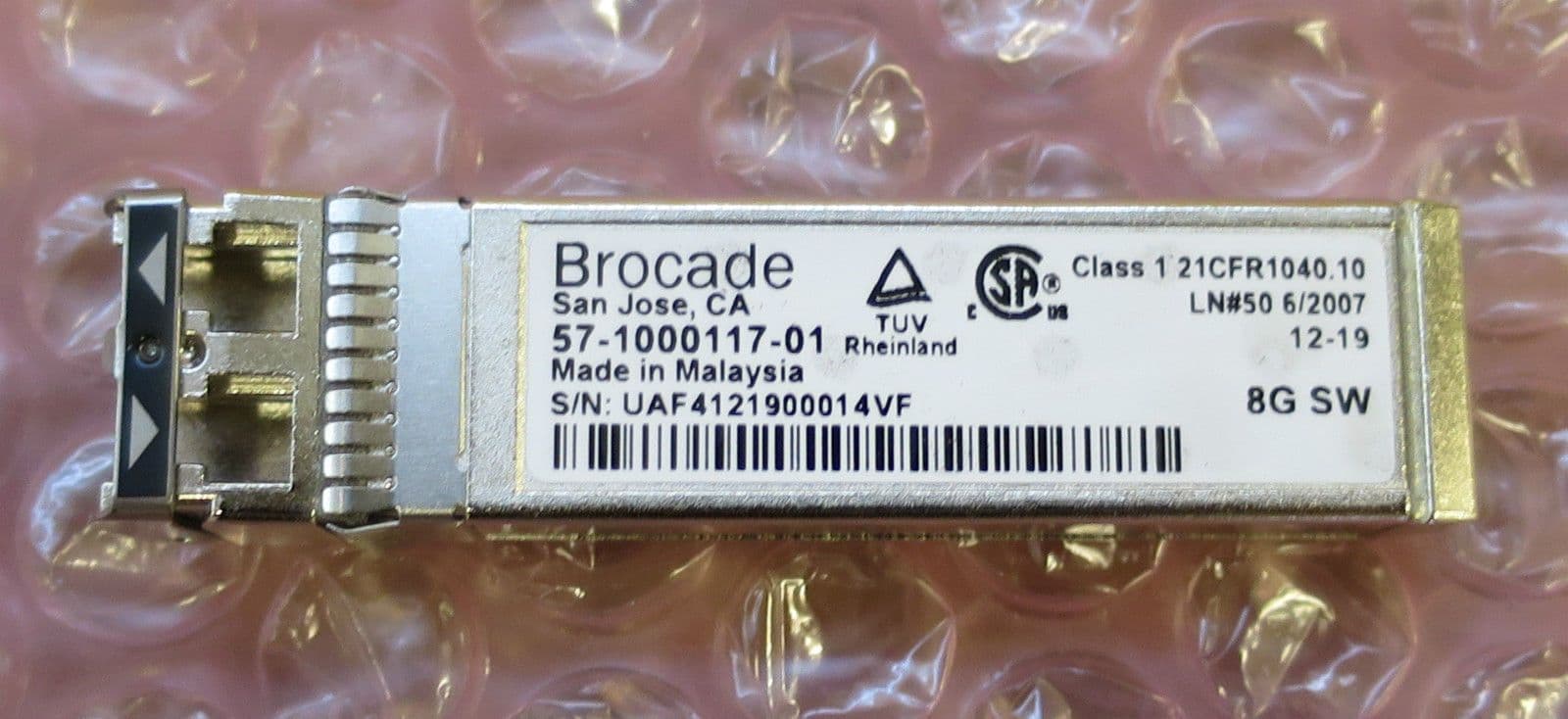 Brocade 18602 Dual Port 16Gbps Host Bus SFP HBA PCI-E Adapter 80 ...