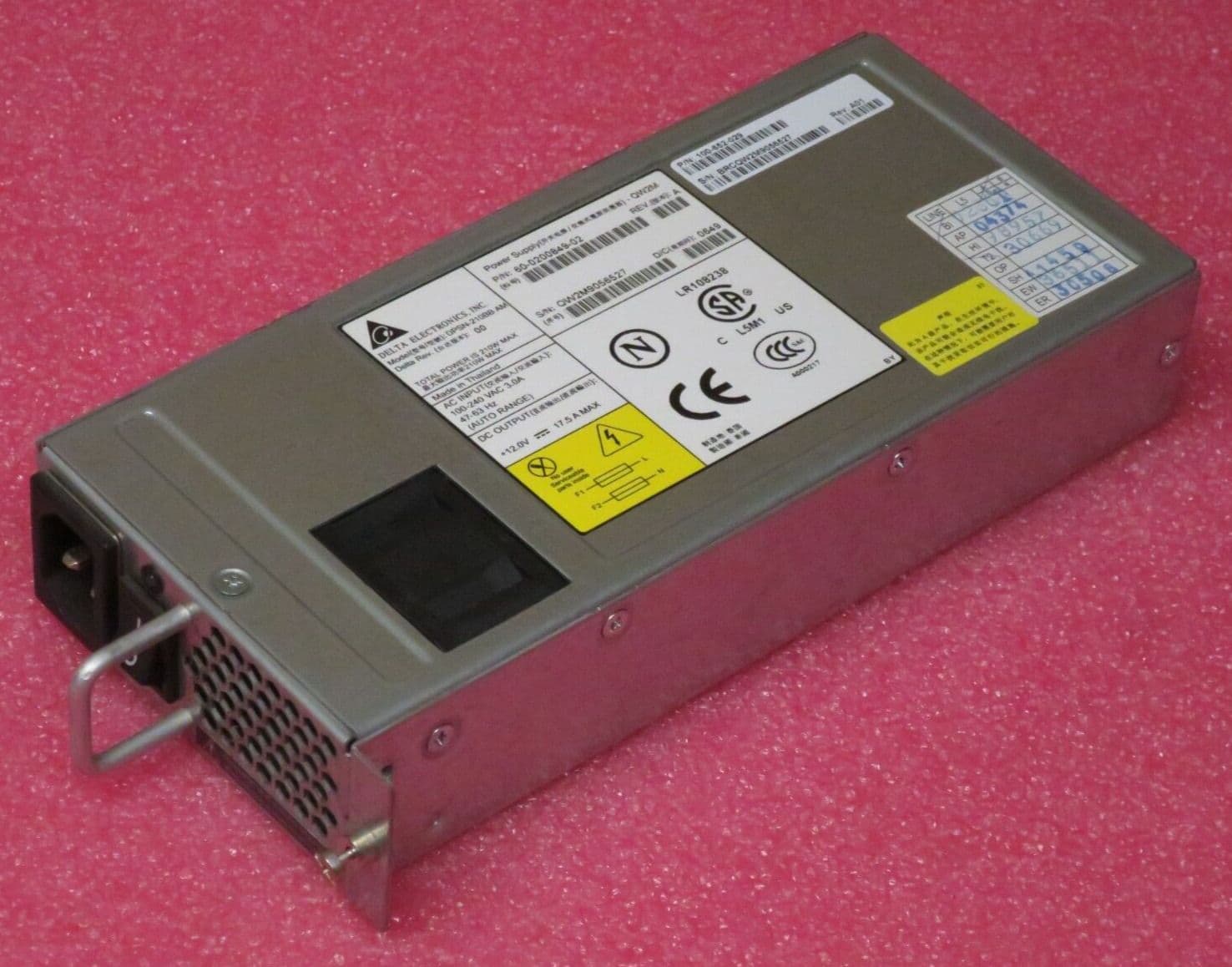Brocade 210W Watt Power Supply PSU For Silkworm 4100 60-0200849-02 100 ...