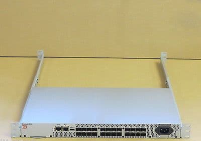 Brocade 300 HD-360-0004 24-Port 8Gb Fiber Channel FC Switch 24 Ports Active
