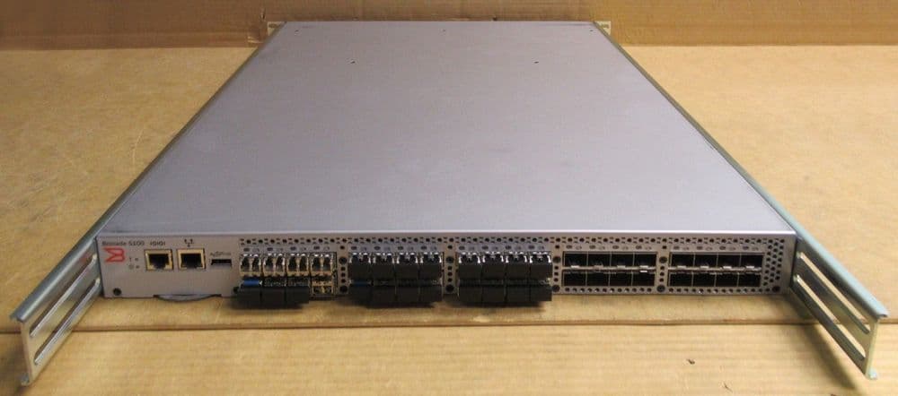 Brocade 5100 NA-5120-0008 40-Port 8Gb Fibre Channel SAN Switch 24-Port Active