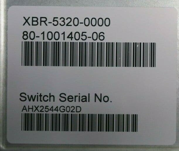 Brocade 5300 5320 80-Port Active 8Gb FC Switch XBR-5320-0000 Includes ...