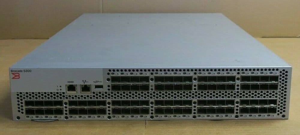 Brocade 5300 5320 80-Port Active 8Gb FC Switch XBR-5320-0000 Includes ...