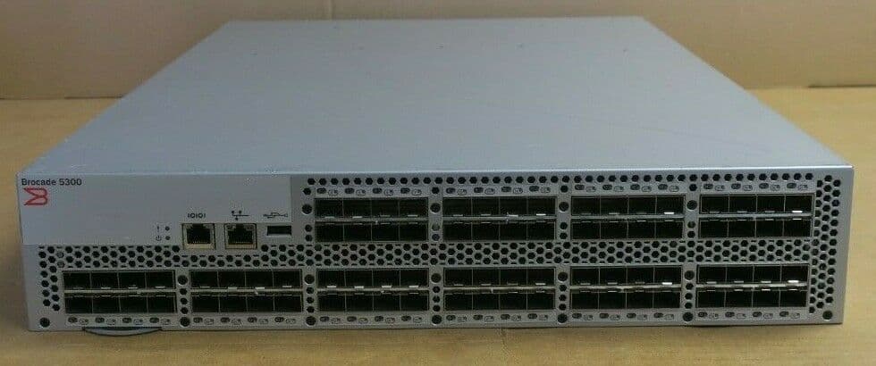 Brocade 5300 5340 80-Port Active 8Gb FC Switch NA-5340-1008 Includes ...