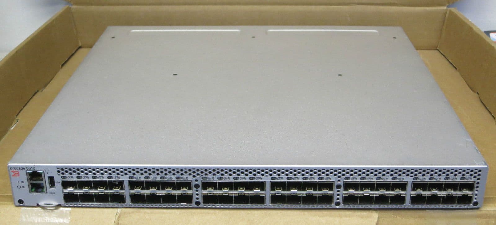 Brocade 6510 16GB Fibre Channel Switch 24-Port Active NA-6510 16GB/s 16GBps