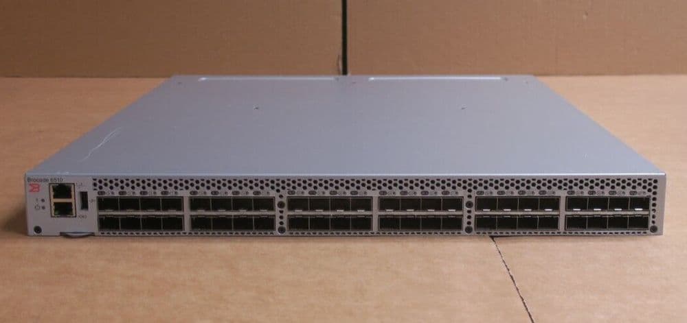 Brocade 6510 48-Port 16Gb FC SAN Switch HD-6510-24-8G-R 36-Port Active B2F