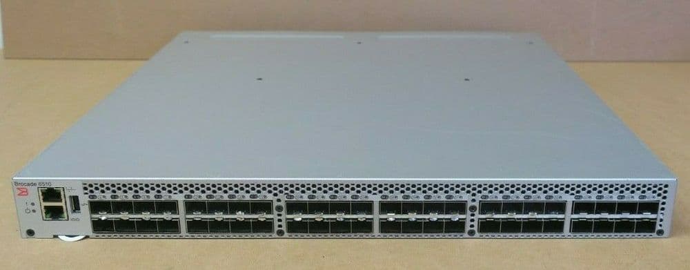 Brocade 6510 48-Port 16Gb/s Fibre Channel Switch HD-6510-24-8G-R 36 ...