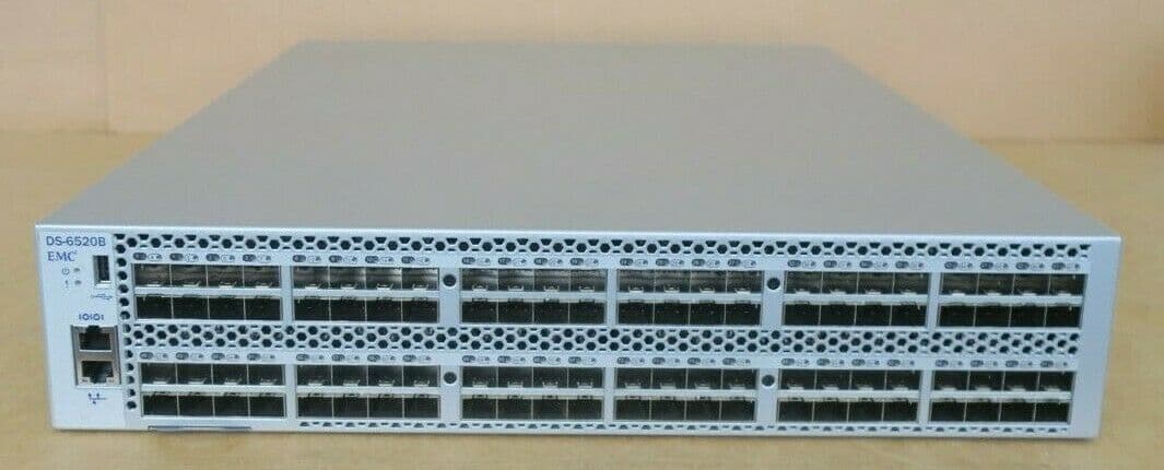 Brocade 6520 EMC DS-6520B 96-Port Fibre Channel Switch With 48x 16Gb ...