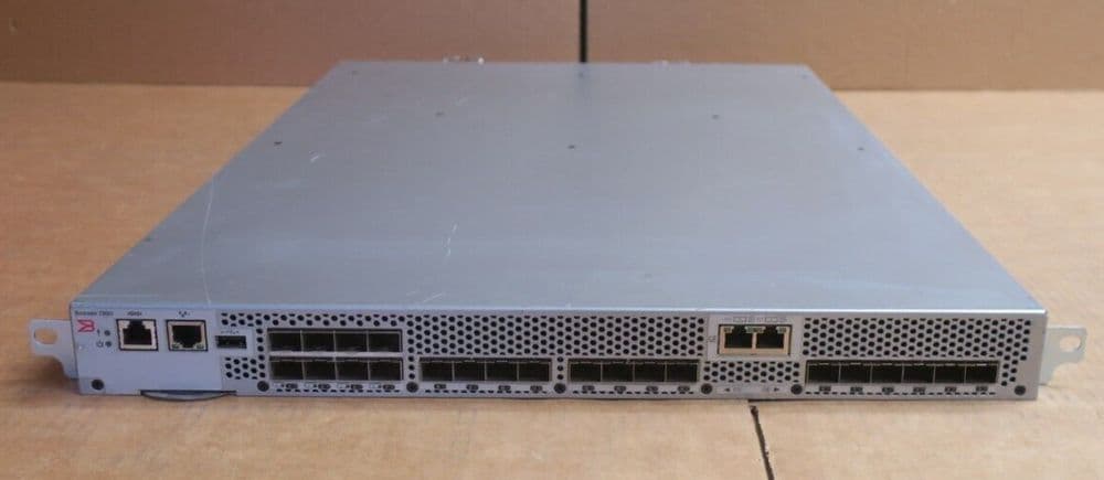 Brocade 7800 16x 8G FC SFP 8x 1GE FCIP Port SAN Extension Switch HD ...