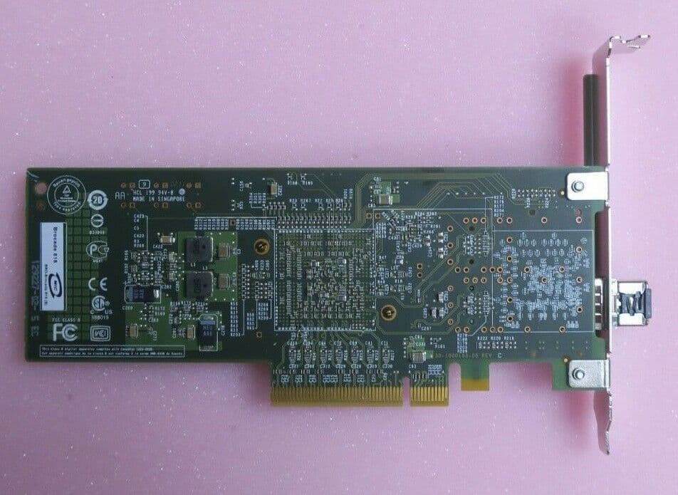 Brocade 815 8Gb PCI-E Single Port HBA Host Bus Adapter Card 80-1002225 ...