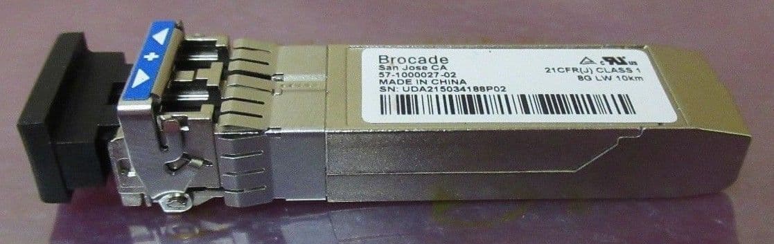 Brocade 8G Fibre Channel FC LW 10Km SFP Transceiver XBR-000153 57 ...