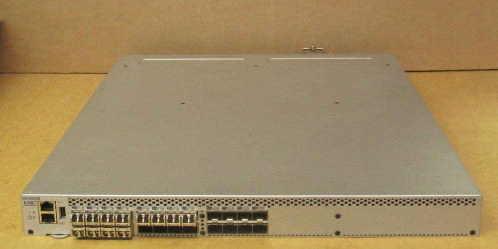 Brocade EMC 6505 DS-6505B 12 Port Active 16GB FC Switch License EM-6505 ...