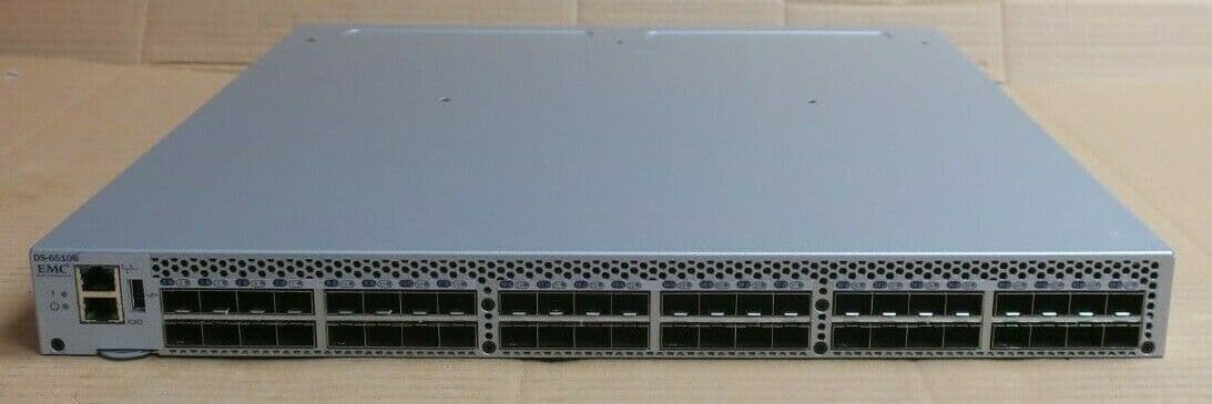 Brocade EMC 6510 DS-6510B 48-Port 16Gb FC Switch EM-6510-24-8G-R 24 ...