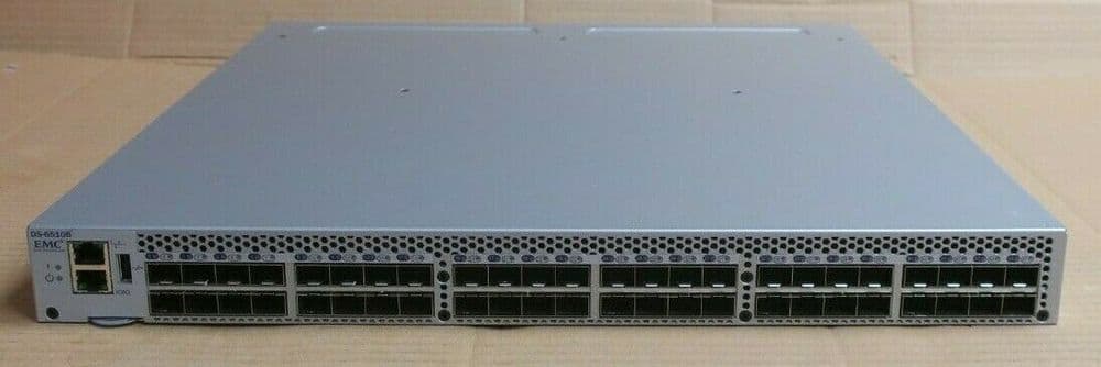 Brocade EMC 6510 DS-6510B 48-Port 16Gb FC Switch EM-6510-24-8G-R 24 ...