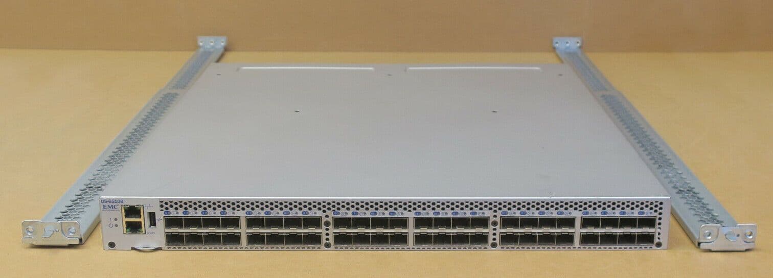 Brocade EMC 6510 DS-6510B 48-Port 16Gb FC Switch EM-6510-24-8G-R 48 ...