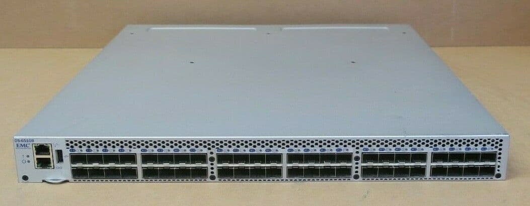 Brocade EMC 6510 DS-6510B 48-Port 16Gb FC Switch EM-6510-24-8G-R 48 ...