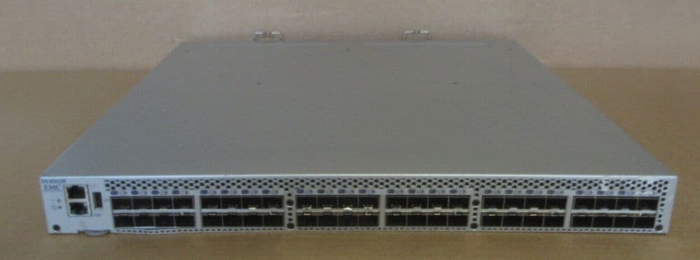 Brocade EMC 6510 DS-6510B 48-Port 24 Active 16Gb FC Switch extra licences