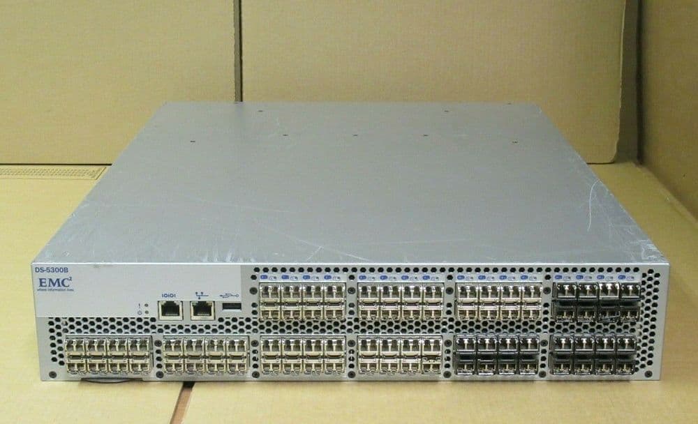 Brocade EMC DS-5300B 5300 80Port Active 8Gb FC Switch EM-5320 Licenses ...