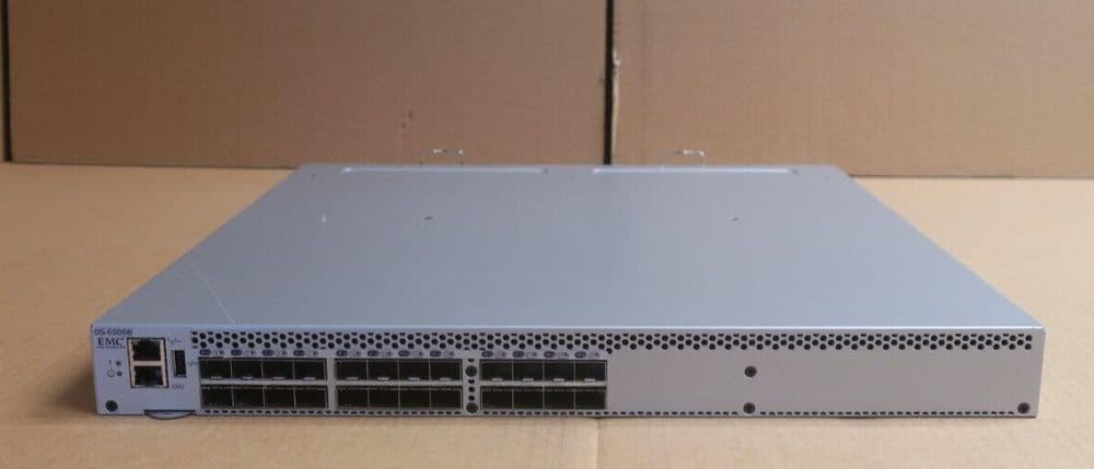Brocade EMC DS-6505B 24-Port 16Gb FC SAN Switch 12-Port Active extra ...