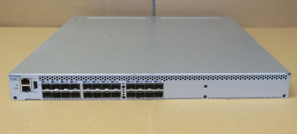 Brocade EMC DS-6505B 24-Port 16Gb FC SAN Switch EM-6505-12-16G-0R 12 ...