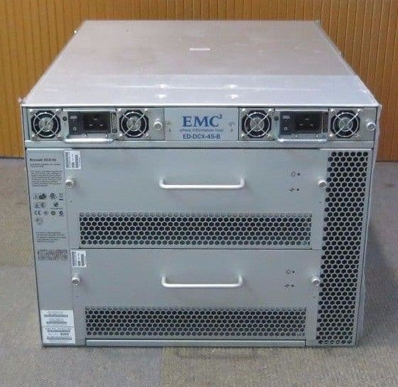 Brocade EMC ED-DCX-4S Backbone SAN Switch 100-652-565 3x FC8-48 2x CP8 ...